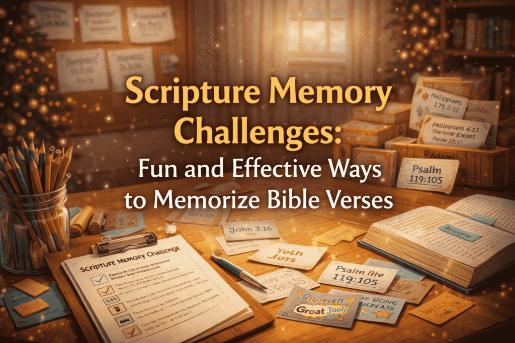 Scripture Memory Challenges: Fun and Effective Ways to Memorize Bible ...